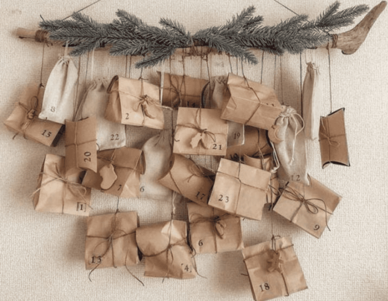 Un joli calendrier de l’avent DIY facile à reproduire - Maison Jean Jules